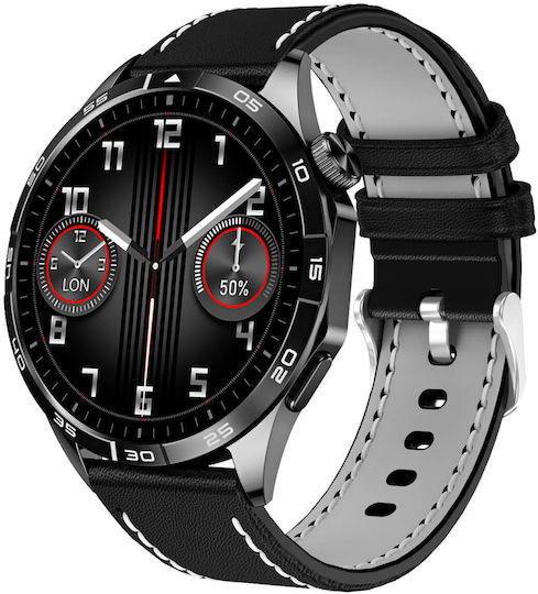 Microwear C21 Pro Smartwatch με Παλμογράφο (Μαύρο / Γκρι) | Skroutz.gr