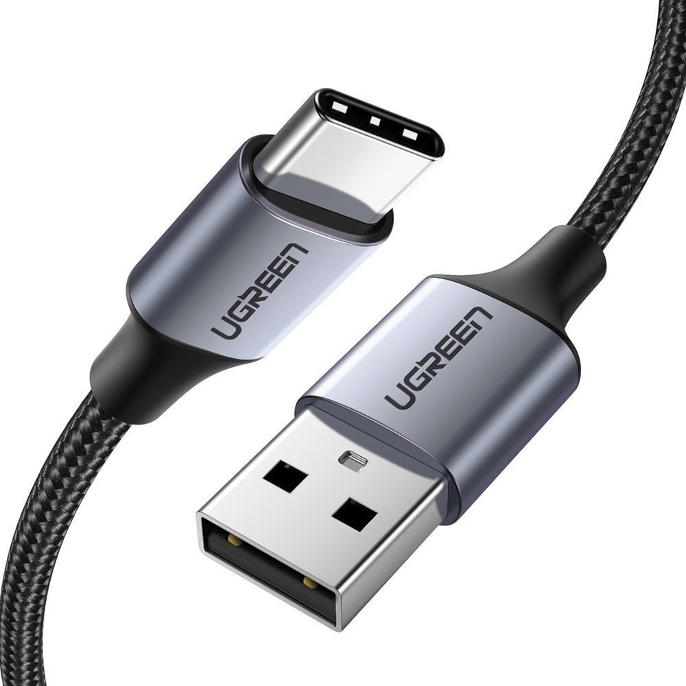 Ugreen USB 2.0 Cable USB-C male - USB-A 60W Γκρι 1m (60126) | Skroutz.gr