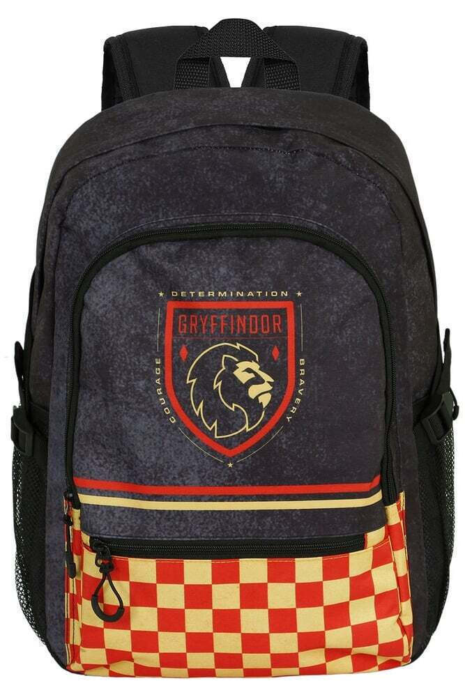 Harry Potter Σχολική Τσάντα Πλάτης Γυμνασίου - Λυκείου Μαύρη 05372 ...