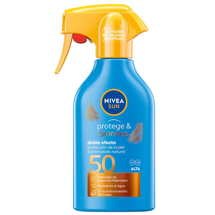 Nivea Sun Protege & Broncea Αδιάβροχο Αντηλιακό για το Σώμα SPF50 σε ...