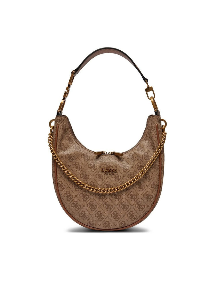 Τσάντα Ώμου Latte Logo Dagan Guess | Skroutz.gr
