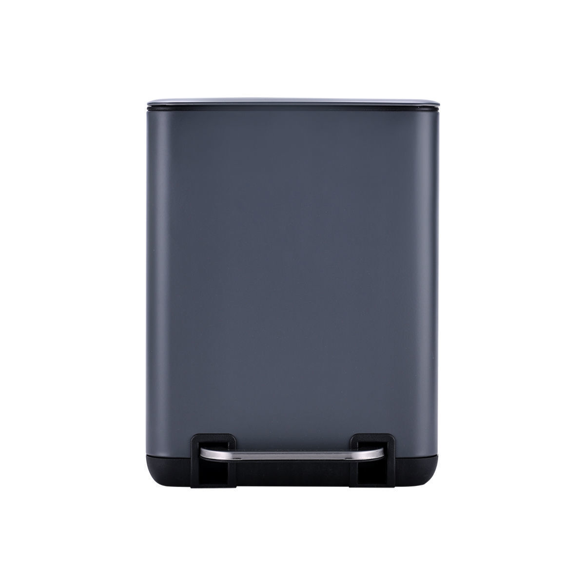 Coș de gunoi pentru baie Estia Cubic Soft Close 6L Gri | Skroutz Romania