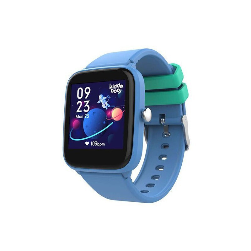 Kiddoboo Παιδικό Smartwatch με Λουράκι από Καουτσούκ/Πλαστικό Μπλε ...