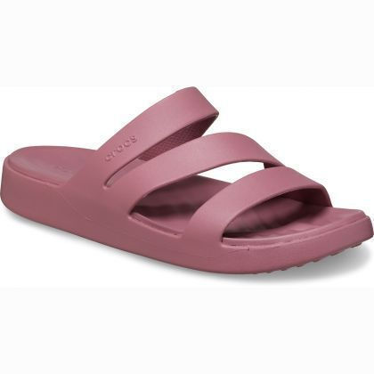 Crocs Strappy Σαγιονάρες σε Ροζ Χρώμα 209587-5PG | Skroutz.gr