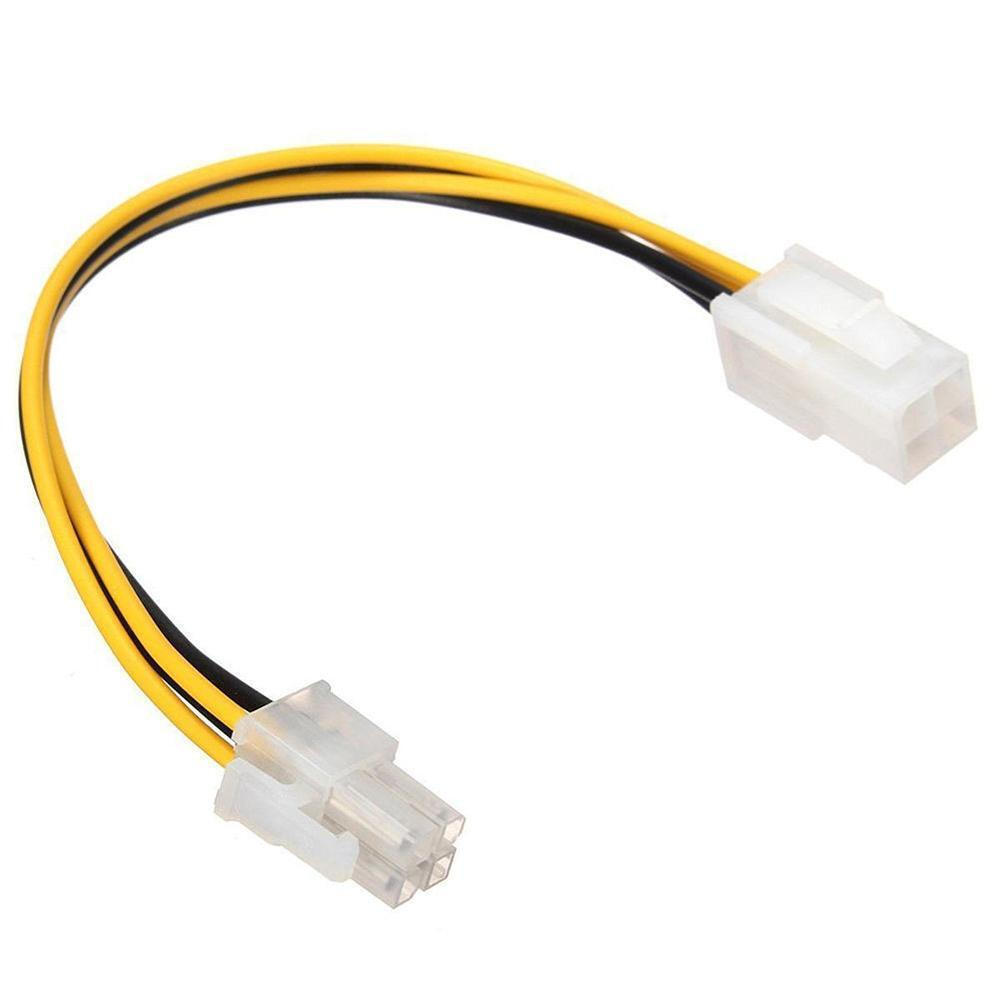 Atx 4 Pin Male To Female Power Supply Extension Cable Cord Connector ...