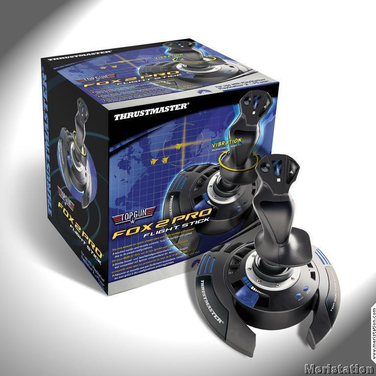 Sony Playstation 2 Thrustmaster Fox 2 Pro Flight Stick Controller New ...
