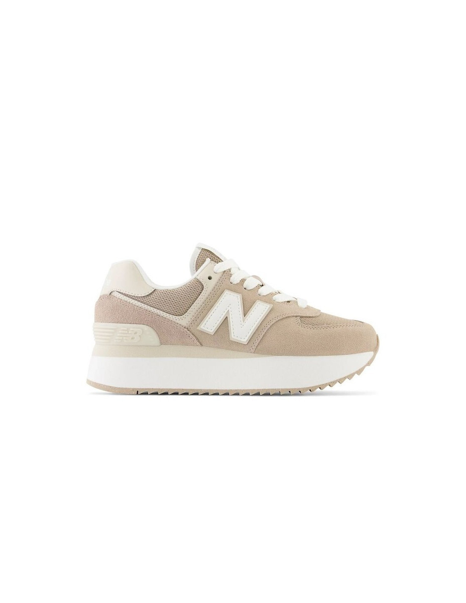 New Balance Γυναικεία Sneakers Μπεζ WL574ZSM | Skroutz.gr
