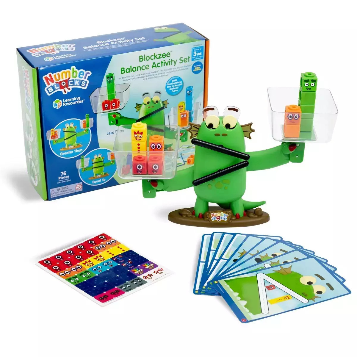 Learning Resources Numberblocks Αριθμοκυβάκια Εκπαιδευτικό Παιχνίδι Γνώσεων για 3+ Ετών HM96089 ...