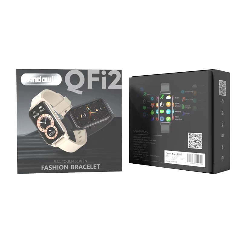 Andowl QFi2 Smartwatch με Παλμογράφο (Χρυσό) | Skroutz.gr