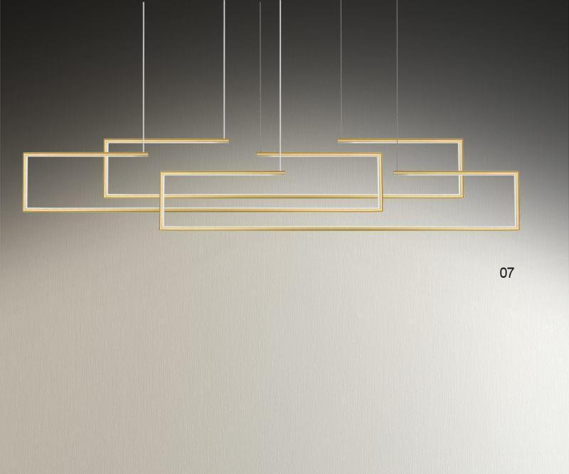 Luma Κρεμαστό Φωτιστικό LED με Θερμό Λευκό Φως Λευκό 60x20x70εκ. 100 ...