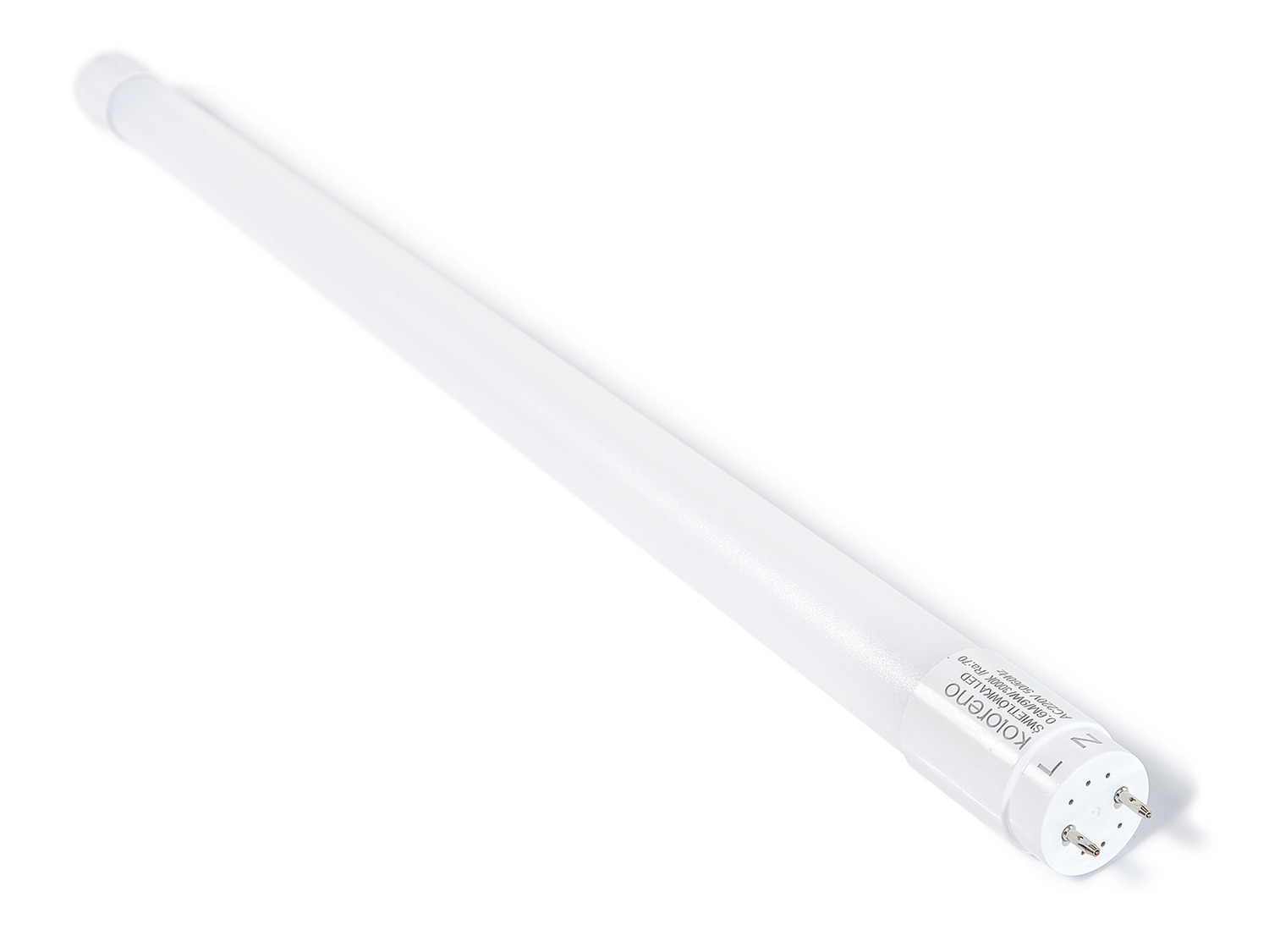 LED-Lampe 9W Röhrenform 60εκ. für Fassung T8 und Form T8 Kühles Weiß ...