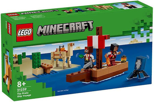 Lego Minecraft The Pirate Ship Voyage για 8+ Ετών 21259 | Skroutz.gr