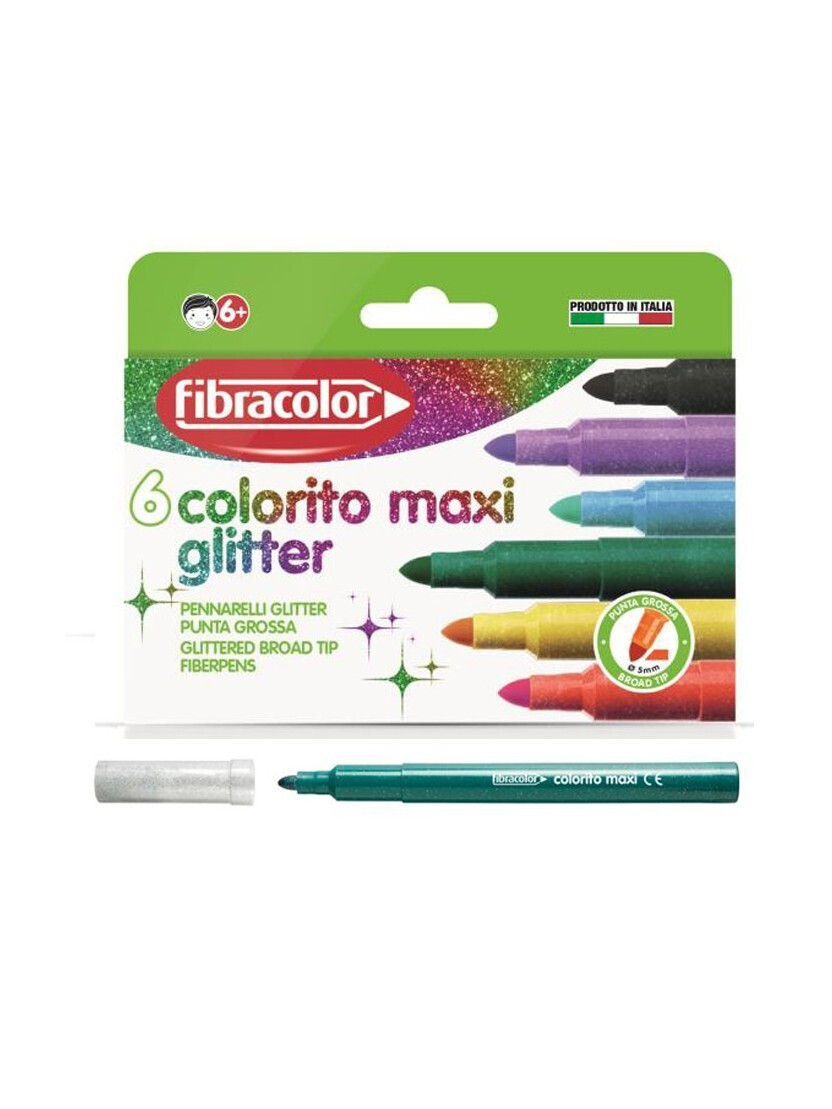 Cmp Colorito Maxi Glitter Marker Set 6 Farben 630gt006se Cmp | Skroutz ...