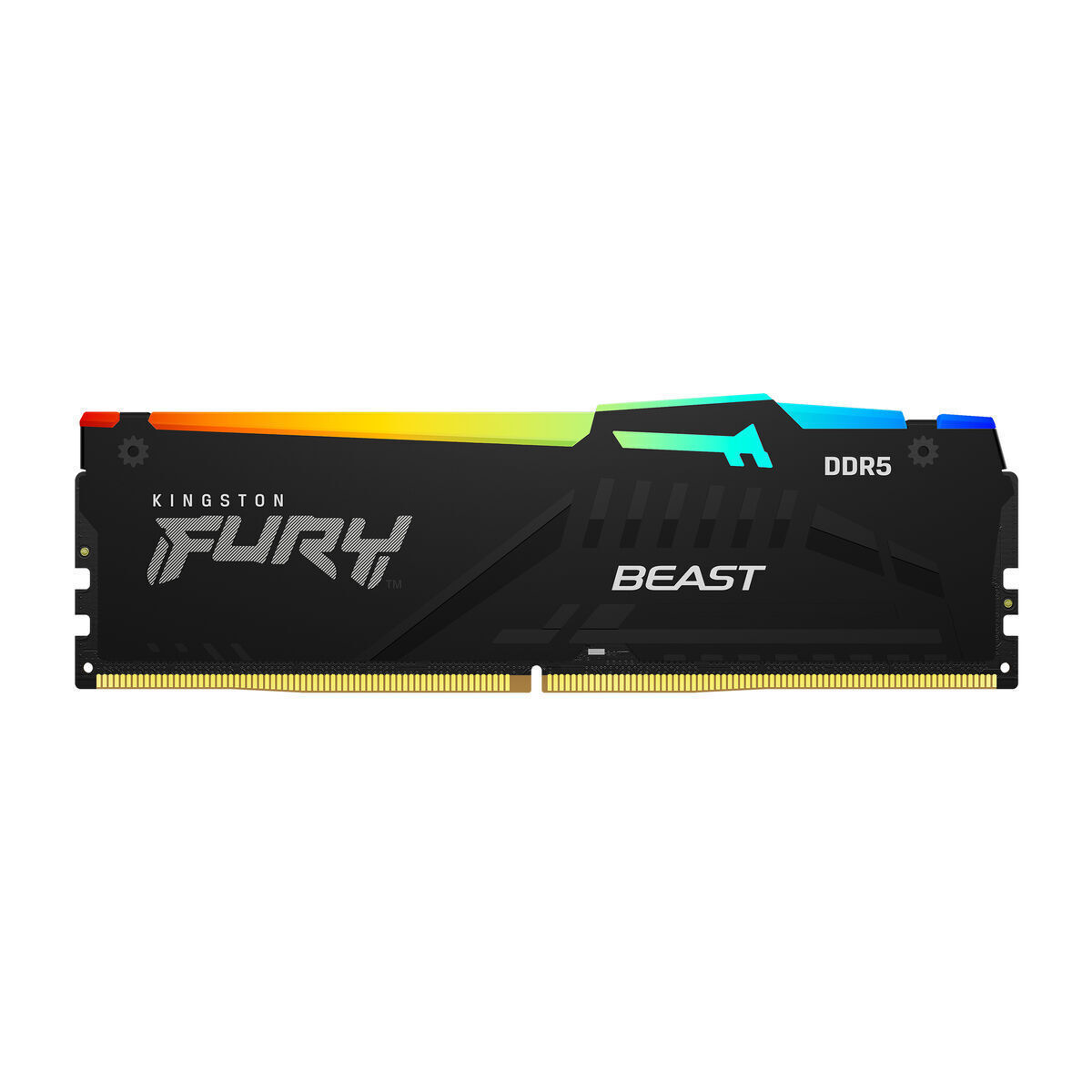 Kingston Fury Beast RGB DDR5 RAM με Module 1x8GB και Ταχύτητα 6000 για ...