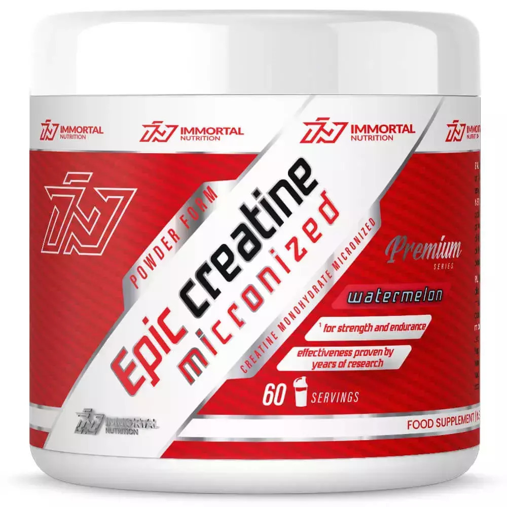 Immortal Nutrition Epic Creatine 5000mg Wassermelone 300gr | Skroutz Germany