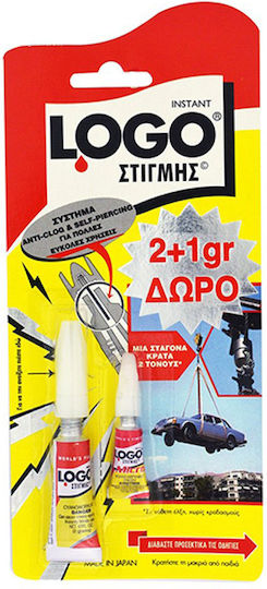 Logo Logo Κόλλα Στιγμής 2gr+1 Δώρο | Skroutz.gr