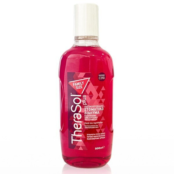 Therasol Plus Στοματικό Διάλυμα για την Ουλίτιδα κατά της Πλάκας και ...