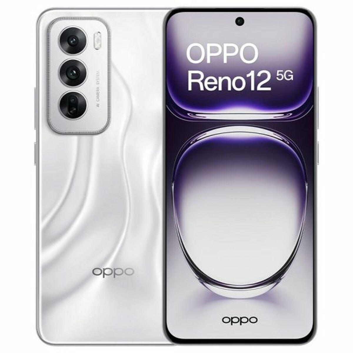 Oppo Reno12 5G Dual SIM (12GB/256GB) Ασημί | Skroutz Κύπρος