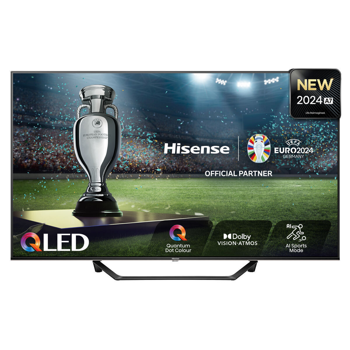 Hisense Smart Τηλεόραση 43" 4K UHD QLED 43A7NQ HDR (2024) | Skroutz.gr