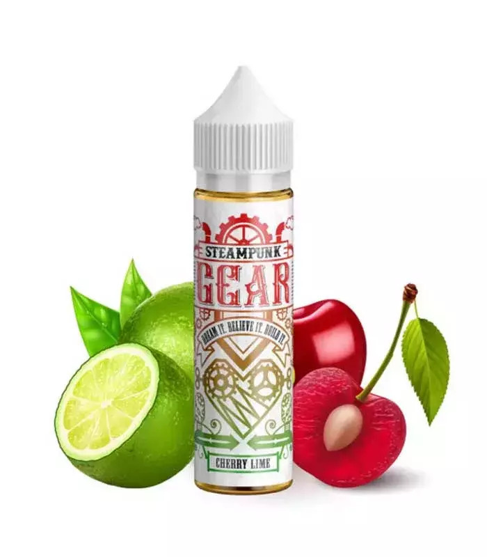 Steampunk Gear Cherry Lime 20/60ml Κεράσι & Λάιμ | Skroutz.gr