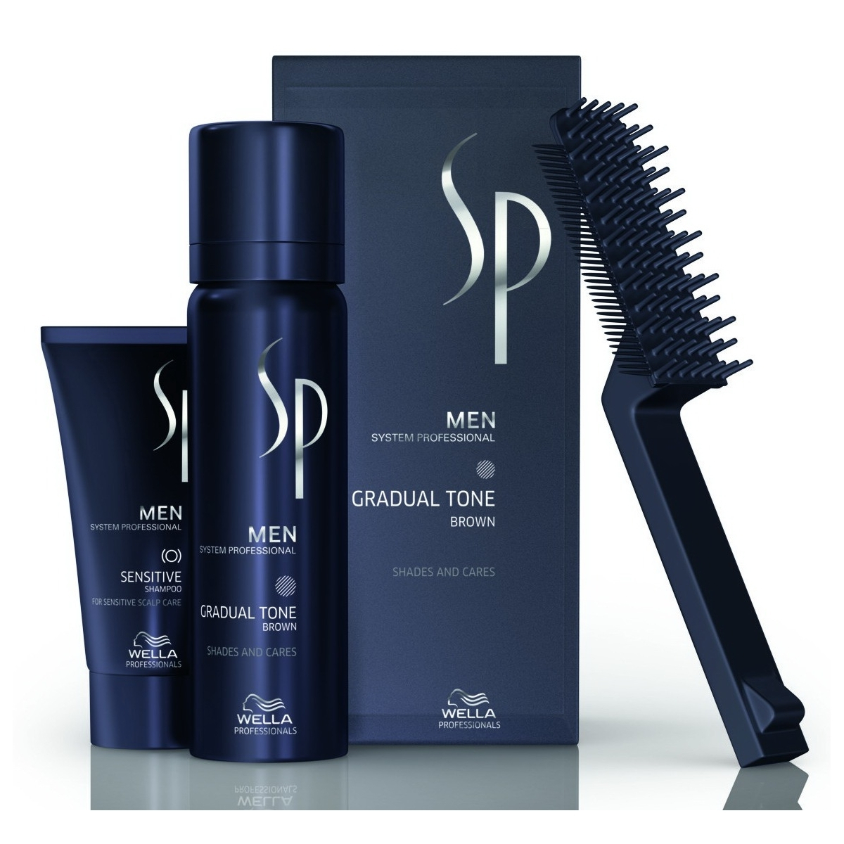 Wella SP Men Gradual Tone Βαφή Μαλλιών Καστανό 60ml | Skroutz.gr