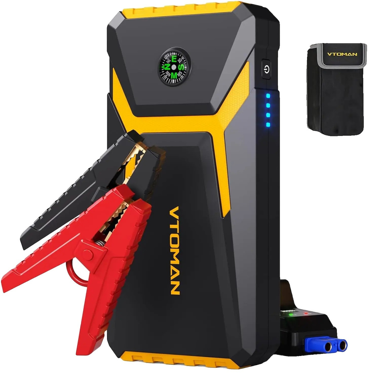 Booster V6 Pro-YE Εκκινητής-Φορτιστής Μπαταρίας Αυτοκινήτου με Power ...