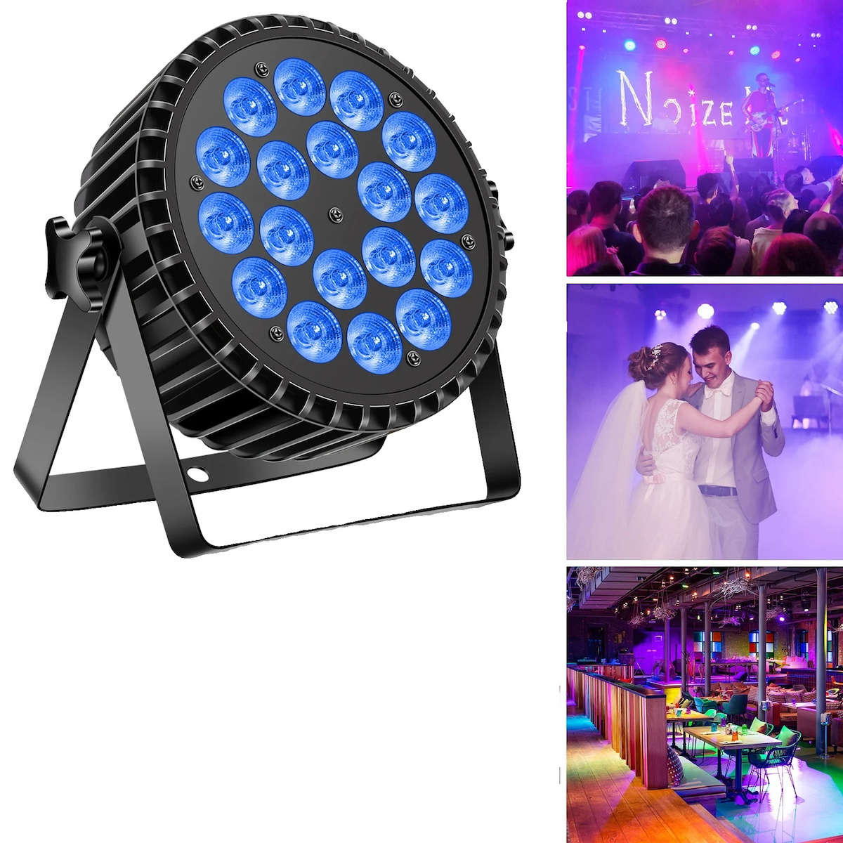 Stage Lighting Rgb+uv Leds Dmx512 Control | Skroutz.gr