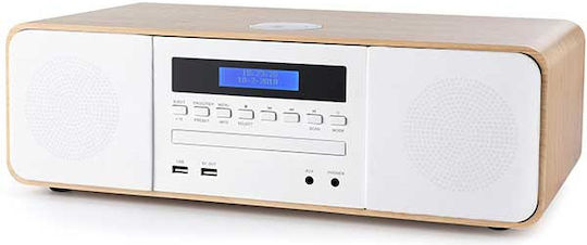 Thomson Ηχοσύστημα 2.0 MIC201BT 50W με CD Player και Bluetooth | Skroutz.gr