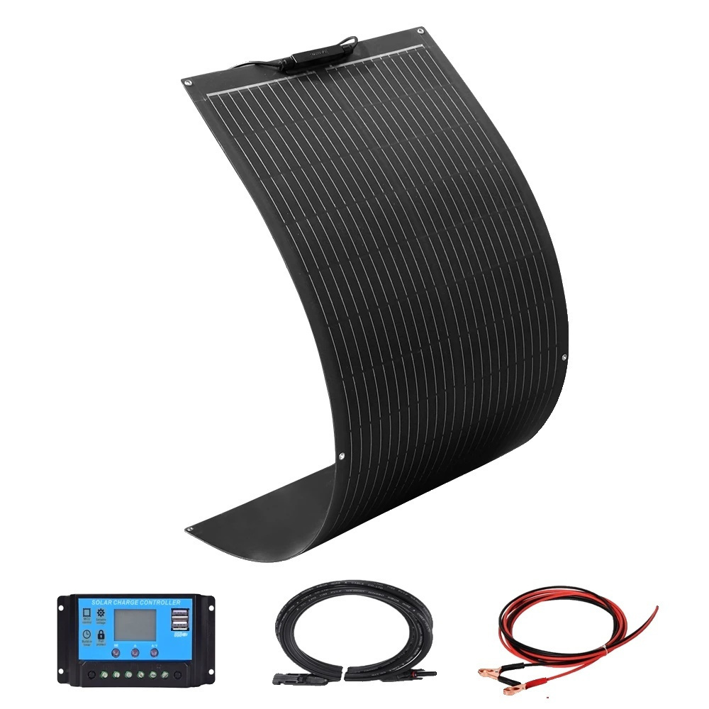 Flexible Solar Panel 100w/200w High-efficiency Monocrystalline Ip67 ...