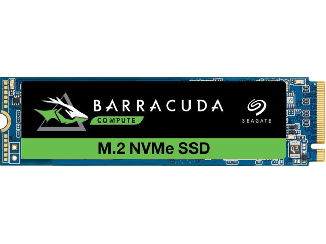 Seagate BarraCuda 510 SSD 500GB M.2 NVMe PCI Express 4.0 ZP500CV3A002 ...