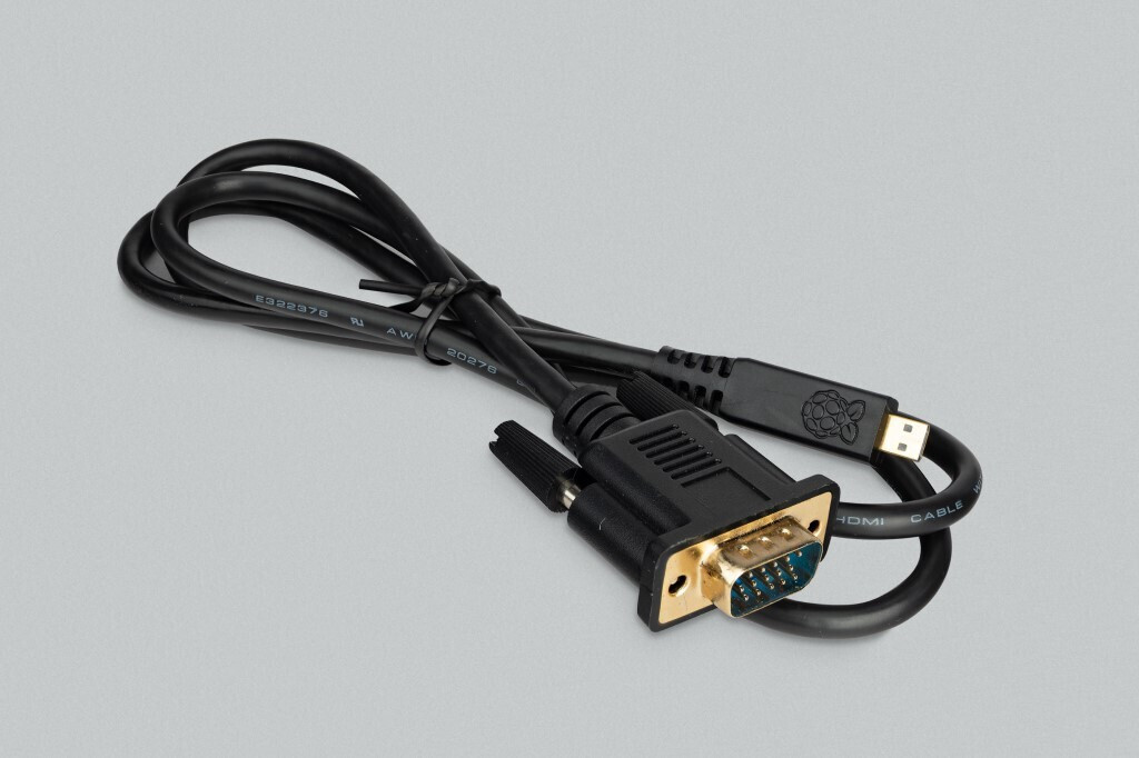 Raspberry Pi Cable micro HDMI male - VGA male 1m Μαύρο | Skroutz.gr
