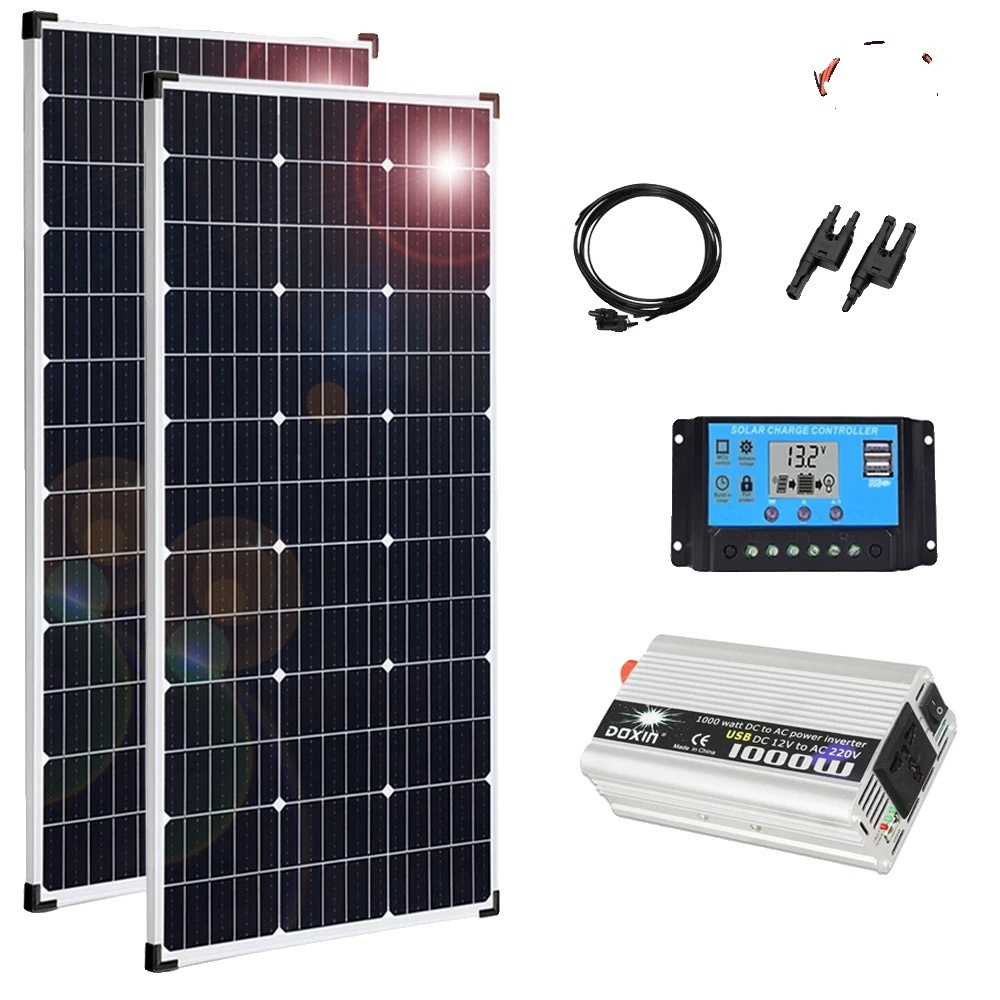 320w/160w Monocrystalline Solar Panel High Efficiency 21% Durable ...