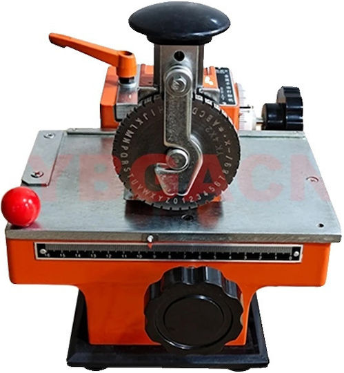 Metal Nameplate Marking Semi-automatic Aluminum Labeling Ly-01without ...