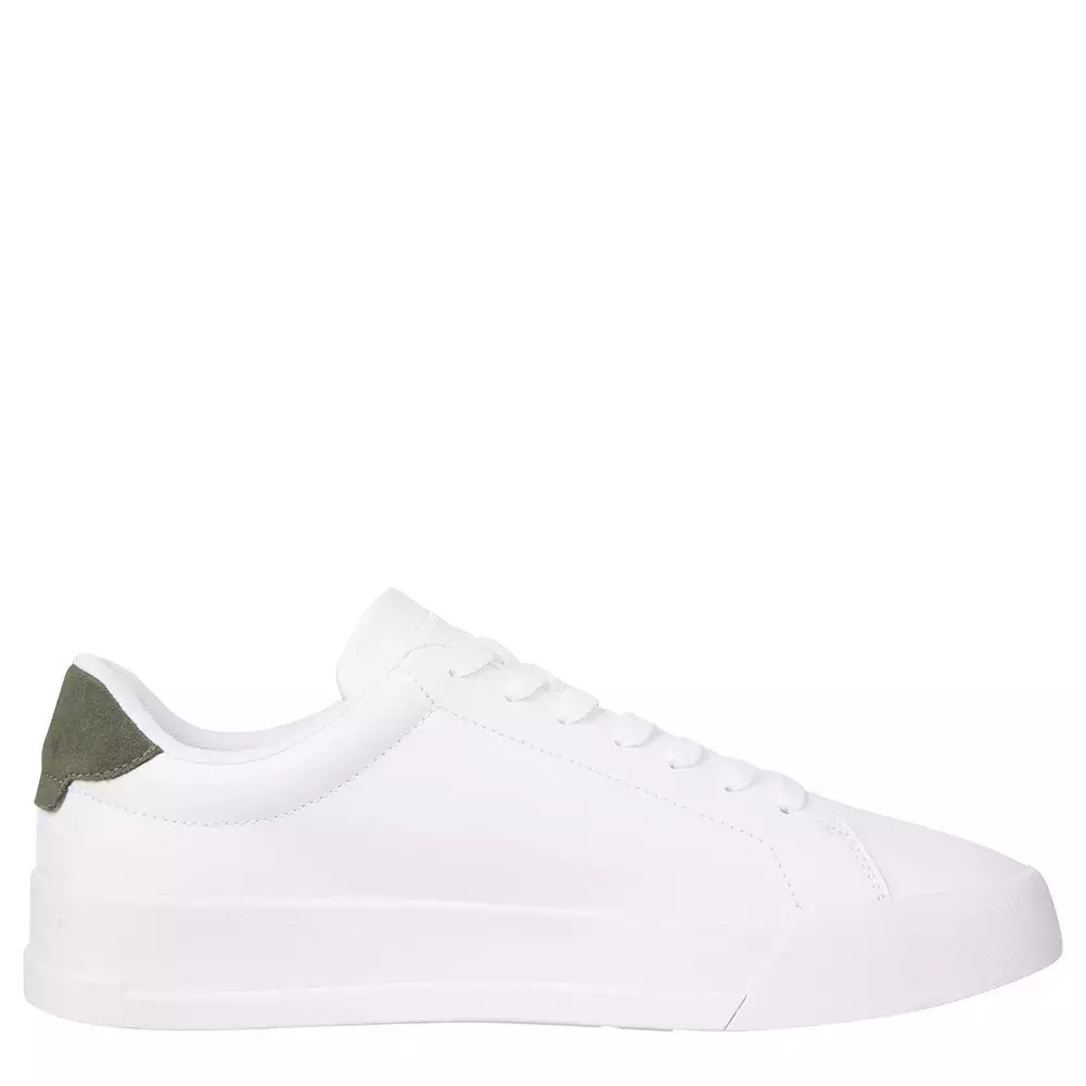 Tommy Hilfiger Th Court Ανδρικά Sneakers Army Green FM0FM05297-RBN ...