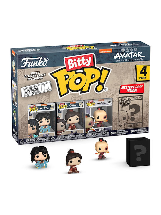 Funko Bitty Pop 4-pack Avatar Last Airbender Azula Vinyl Figures ...