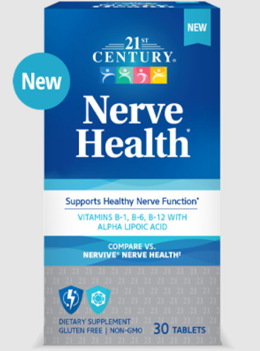 21st Century Nerve Health Nerve System Formula 30 Tabs | Skroutz.gr