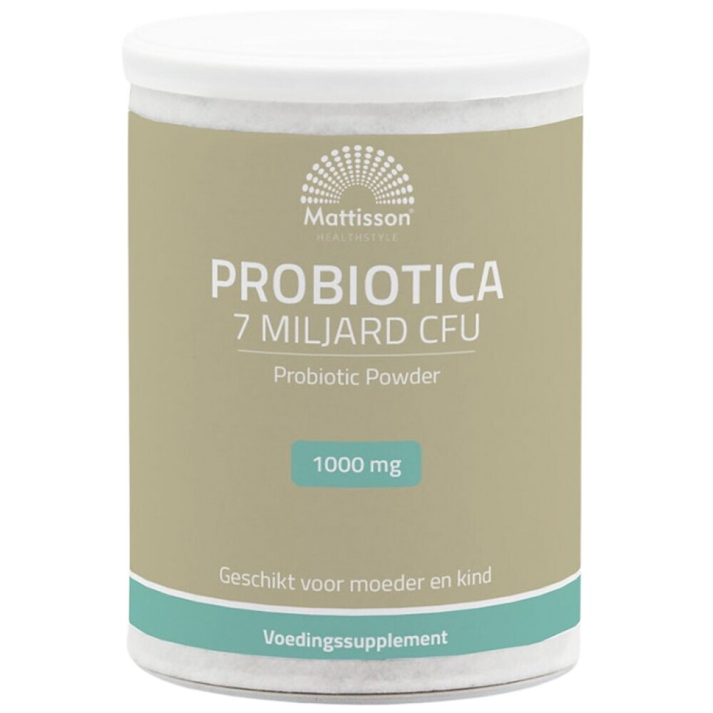 Mattisson Healthstyle Probiotic Powder 7 Billion Active Cells 125 ...