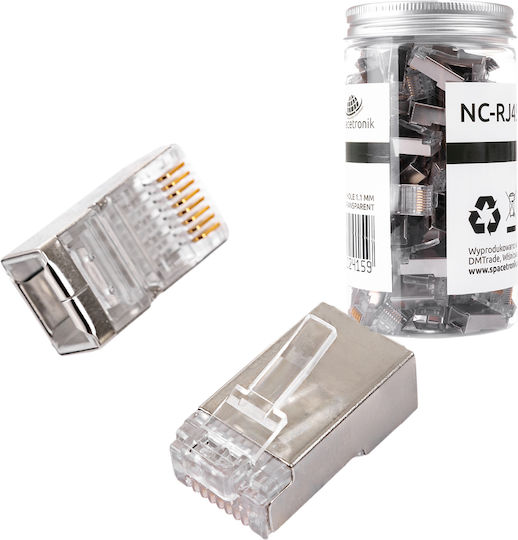 Rj45 Plug Cat.6 Ftp Nc-rj456ft-11 100pcs | Skroutz.gr