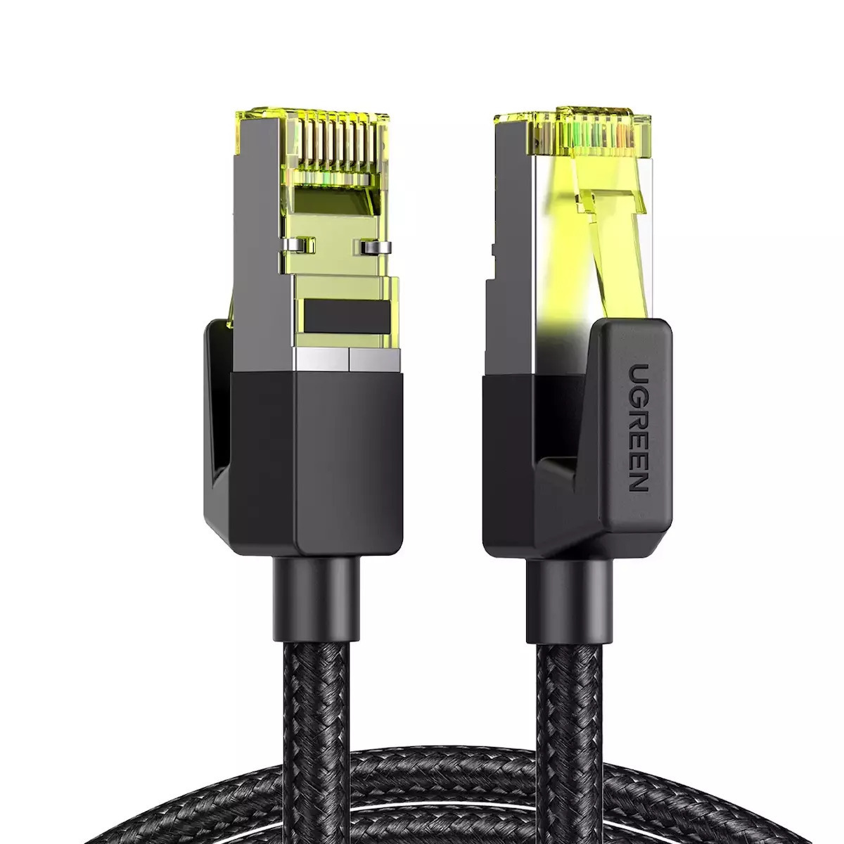 Ugreen U/UTP Cat.7 Καλώδιο Δικτύου Ethernet 10m Μαύρο 1τμχ (30791 ...