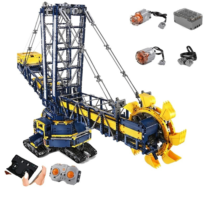 Bucket Wheel Excavator Remote Controlled Operation 4588 Pieces No ...