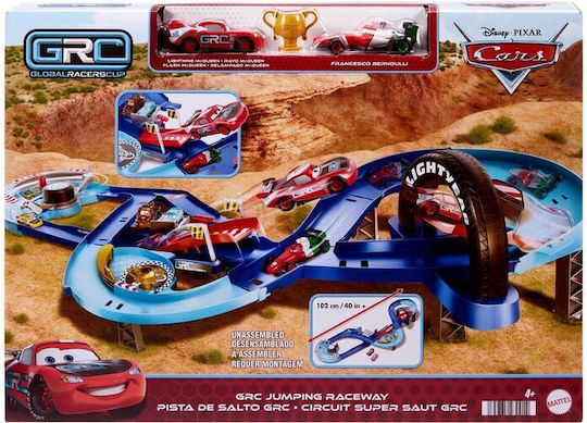 Mattel Disney Pixar Rennstrecke Disney Pixar Cars GRC Sprungrennstrecke ...