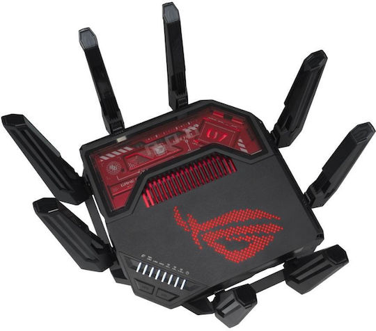 Asus ROG Rapture GT-BE19000 Wireless Router Wi-Fi 7 cu 7 Porturi ...