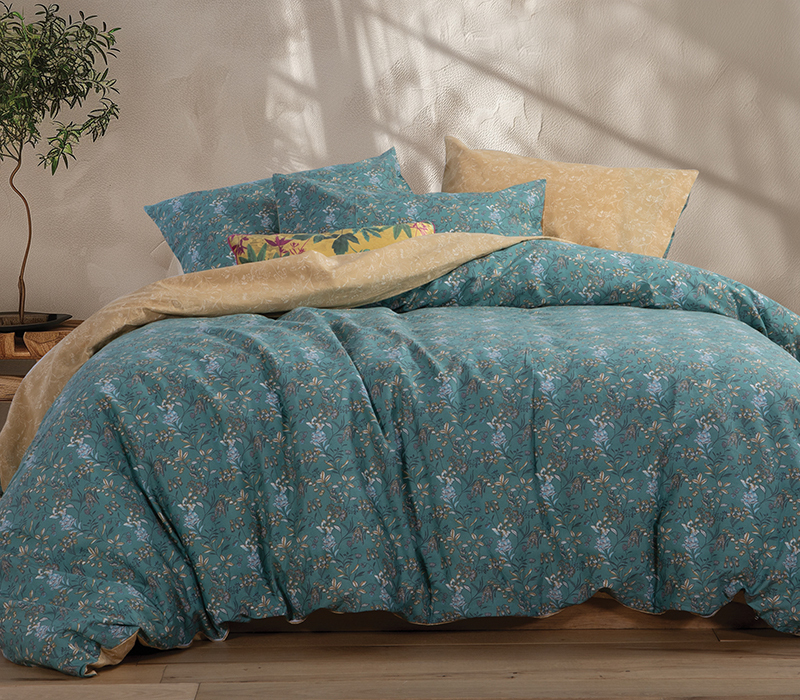 Nef-Nef Homeware Σετ Σεντόνια Μονά 170x270εκ. Odete 036255 Green 3τμχ | Skroutz.gr