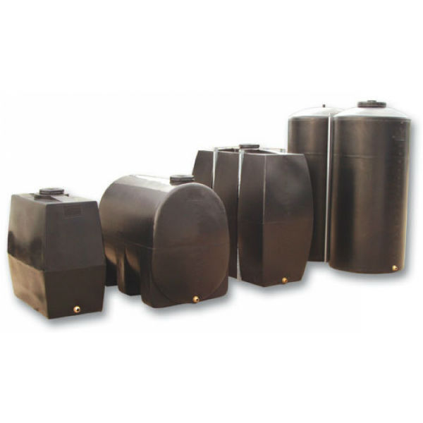 Bakoplast 011Δ Πλαστική Δεξαμενή Νερού / Πετρελαίου / Λαδιού Στενή Κάθετη 1000lt Μαύρη | Skroutz.gr