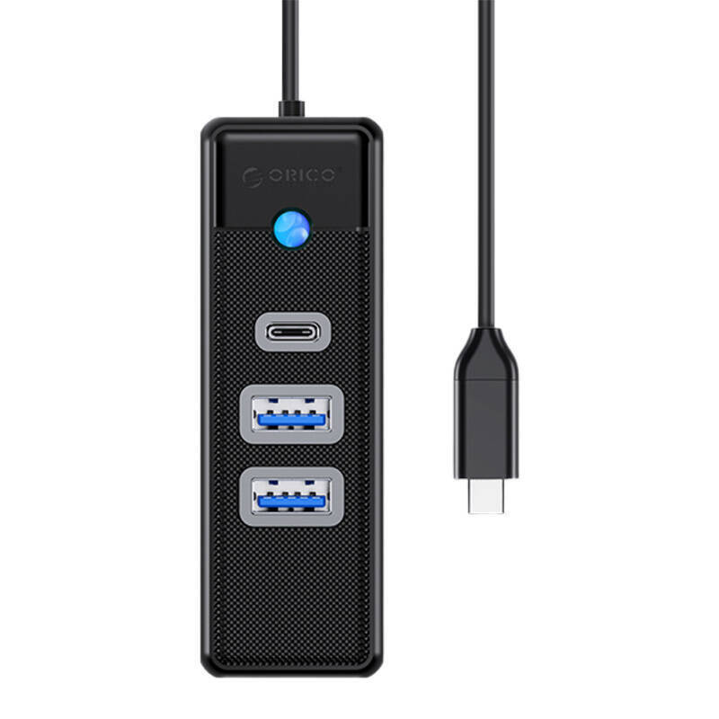 Orico USB 3.0 Hub 3 Θυρών με σύνδεση USB-C (PWC2U-C3-015-BK-EP-I ...