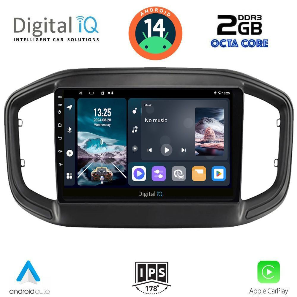 Digital IQ Ηχοσύστημα Αυτοκινήτου για Fiat Strada 2020> (Bluetooth/USB ...