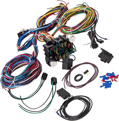 Wiring Harness Kit 21 Circuits Universal Compatibility | Skroutz.gr