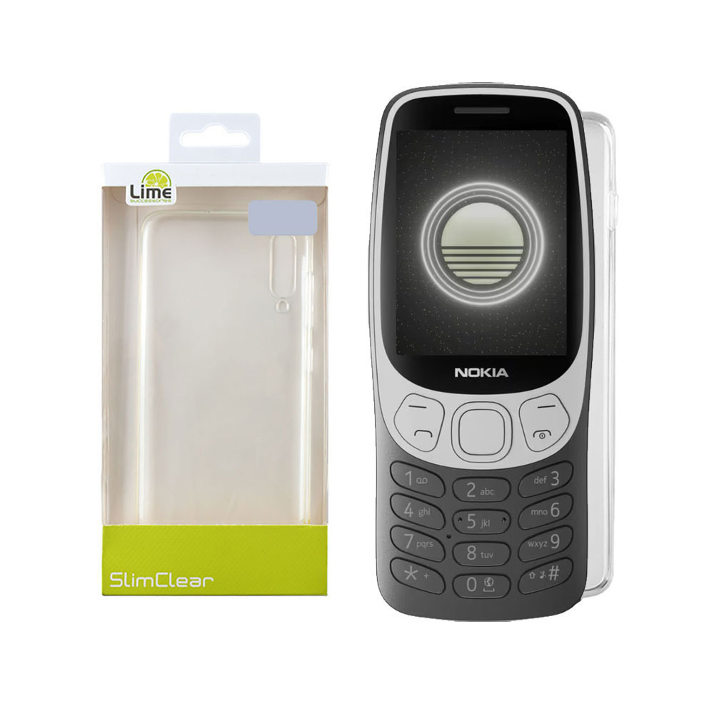 Lime Back Cover Σιλικόνης Διάφανο (Nokia 3210, Nokia TA-1618) | Skroutz.gr