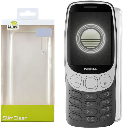 Lime Back Cover Σιλικόνης Διάφανο (Nokia 3210, Nokia TA-1618) | Skroutz.gr
