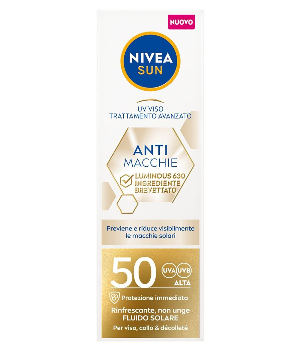 Nivea Sun Uv Face Luminous 630 Αντηλιακή Κρέμα Προσώπου SPF50+ 40ml | Skroutz.gr